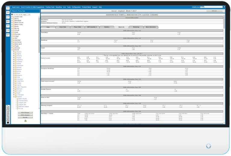 LIVE ODDS SERVICE – APIS SOCIAL